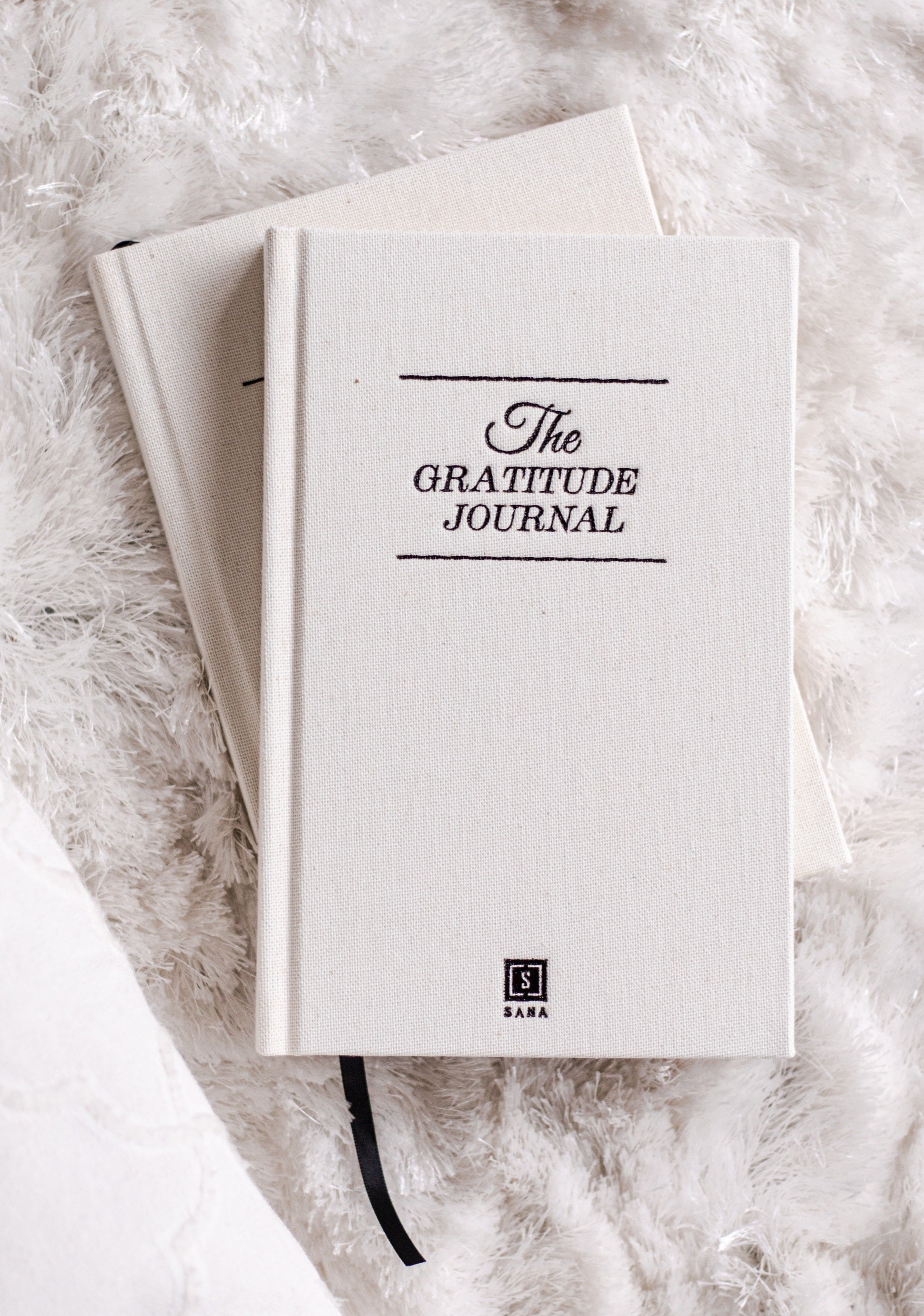 Linnen Gratitude Journal | Beige | Five Minute Journal | Dankbaarheid ...